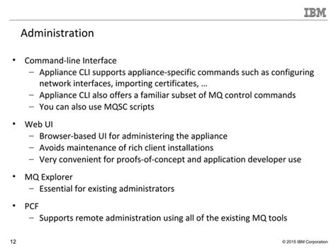 ibm mq appliance slideshare ppt computing technology and computing