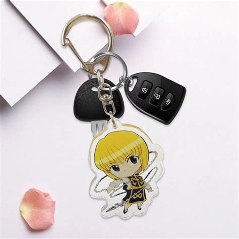 Twinkle1 Hunter X Hunter Anime Killua Zoldyck Kurapika Key Chains Two Sided Keychain Cosplay