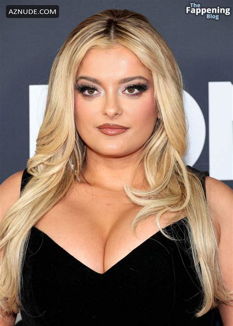 Bebe Rexha Sexy Flaunts Her Hot Cleavage At MusiCares Gala In Los Angeles AZNude