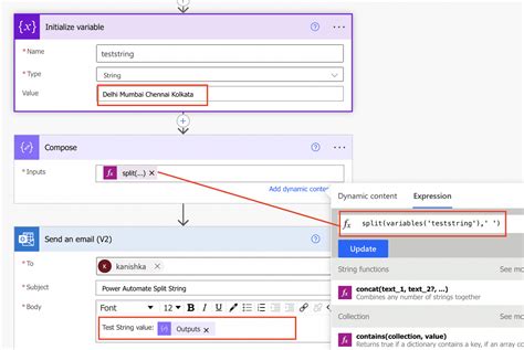 Split A String Into An Array In Power Automate