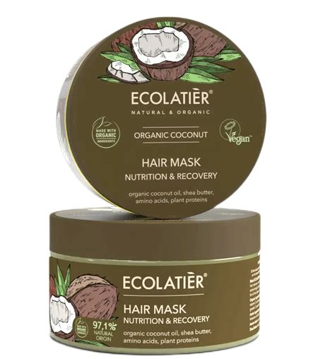 Ecolatier Maska Za Kosu Organic Coconut 250 Ml Vesna