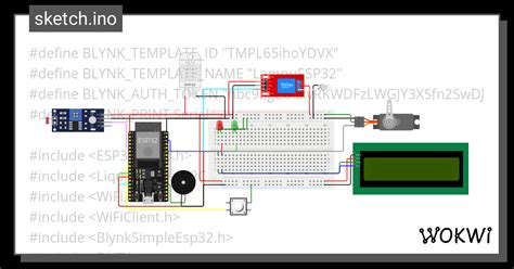 Blynk Copy Wokwi Esp32 Stm32 Arduino Simulator