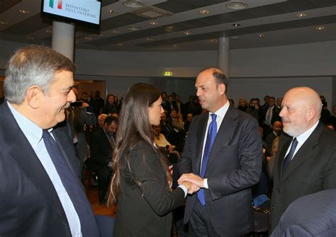 Viminale Alfano Incontra La Federazione Delle Associazioni Antiracket