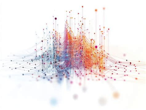 Abstract Illustration Of Deep Learning Concepts With Layers Of