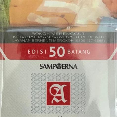 Jual Sampoerna Rokok Filter Mild Merah Isi 50 Batang Per Slop Isi 10
