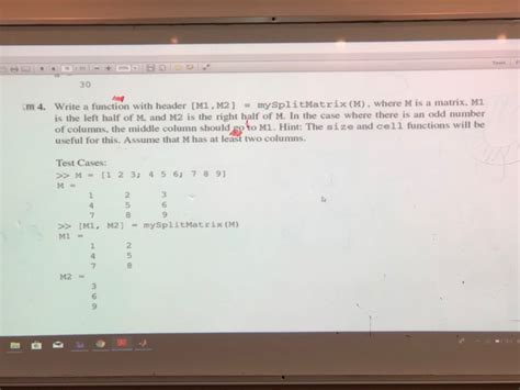 Solved M 9 Write A Function That Inputs A Name Id And