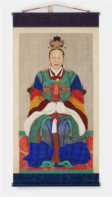 기계유씨 초상 Korean Art Asian Art Illustration Art