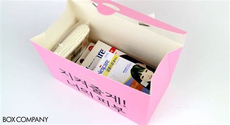 리본상자 뷰텍 리본끈형 커스텀박스 매거진 박스제작 전문업체 박스컴퍼니