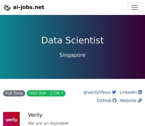 Hiring Data Scientist In Singapore Raimljobs