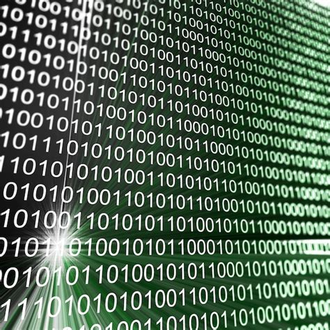 Premium Photo Binary Matrix Array 3d Rendering