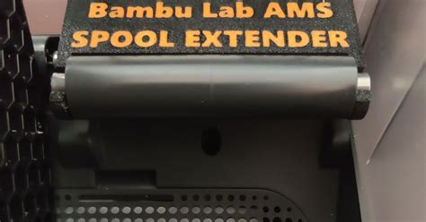 Bambu Lab Ams Spool Extender By Davefromcze Download Free Stl Model