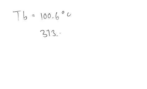 The Colligative Molality Of Seawater Is Approximately 1 10 Mc Calculate The Boiling Point Of