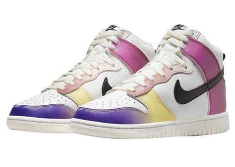 Nike Dunk High Wmns Multi Gradient Jan 2023 Fd0802 100