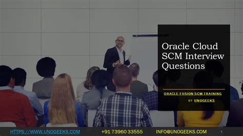 Oracle Cloud SCM Interview Questions