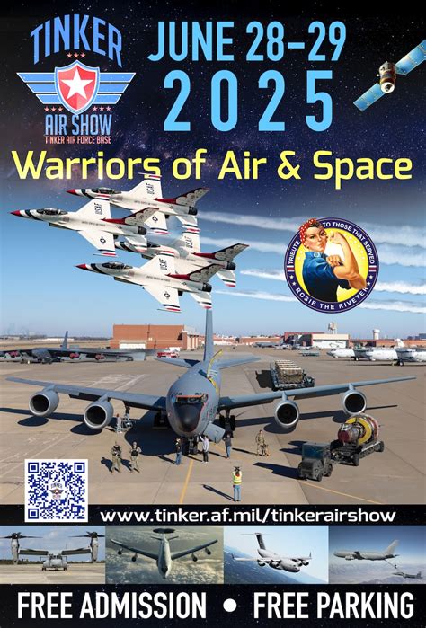 Warriors Of Air And Space Tinker Air Show Featuring Thunderbirds Takes