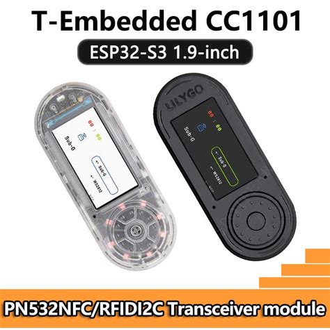 For T Embed Esp32 S3 Cc1101 Low Power Sub 1 Ghz Rf Transceiver Pn532