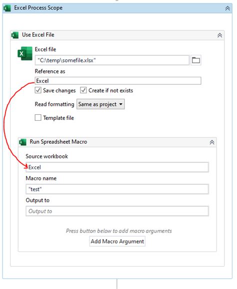 Error While Using Run Spreadsheet Macro Community Uipath Community Forum