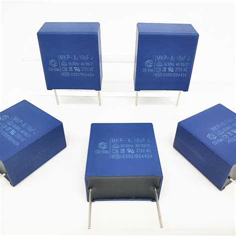 10uf 275v Dc Mkp X2 Polypropylene Capacitor With Cqc Film Capacitor And Metal Film Capacitor