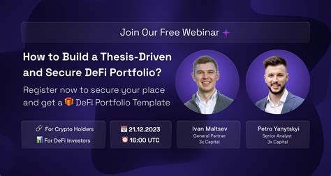 How To Build A Thesis Driven And Secure Defi Portfolio By Ivan