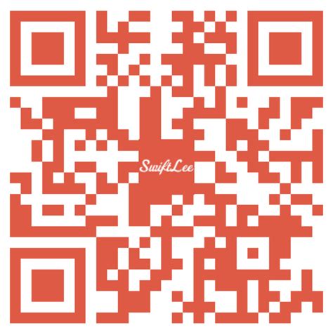 Qr Code Generation With A Custom Logo And Color Using Swift Swiftlee