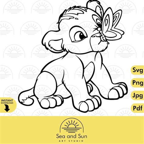 The Lion King Vector Svg Simba Disneyland Ears Svg Png Th Inspire