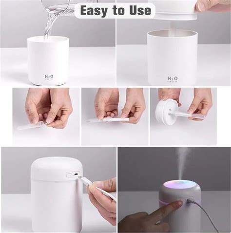 Humidifiers Mini Usb Portable Ultrasonic Atomizer Essential Oil