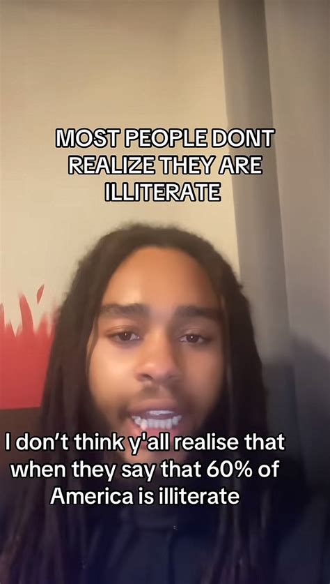 60 Of America Is Illiterate Creator Explains Why Not Knowing Their