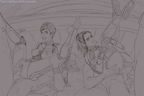 Hope Van Dyne And Cassie Lang Sketch By Rzhevskii Hentai Foundry