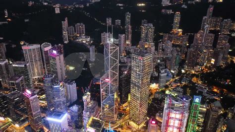 香港维多利亚港湾夜幕晚霞蓝调时分延时美景3840x2160高清视频素材下载编号9218905实拍视频光厂vj师网