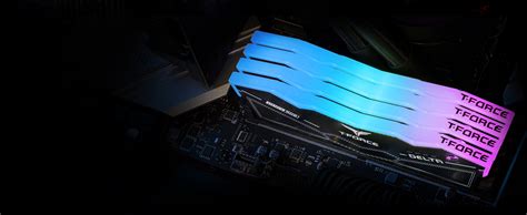 Team T Force Delta Rgb White 16gb Ddr5 7000mhz Desktop Ram Ucc Bd