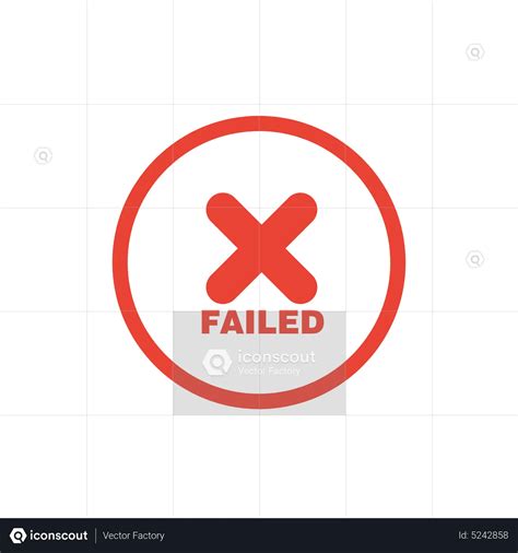 Task Failed Icon Lottie Animation User Interface Lottie Animations Iconscout