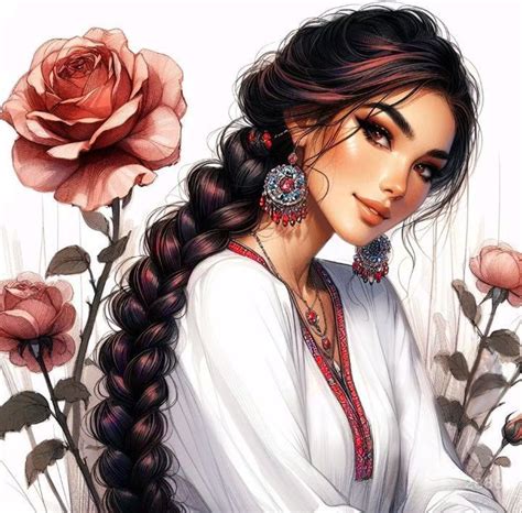 Пин от пользователя Maria Flores на доске Aww Иллюстрации девочек Фэшн иллюстрации Портреты