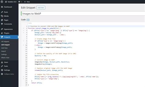 Code Snippets Plugin For Wordpress One To Rule Them All