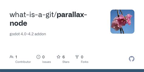 github what is a git parallax node godot 4 0 4 2 addon