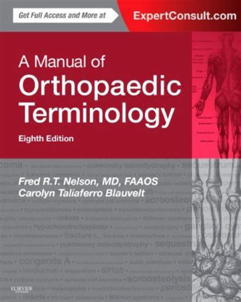 A Manual Of Orthopaedic Terminology 8th Edition Pdf Free Download