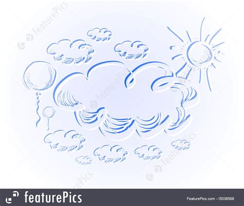 Sun And Clouds Drawing At Explore Collection Of