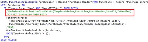 Eventrequest Codeunit 7010 Purchlinepriceexists · Issue 426 · Microsoftalappextensions