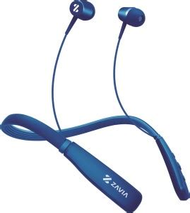 Zavia Punch Bluetooth Blue Wireless In Ear Headphones Neckband Bluetooth Headset Price