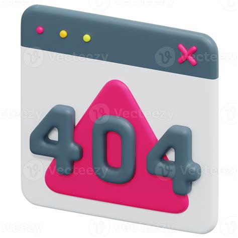 Error 3d Render Icon Illustration 21616313 Png