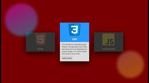 Css Amazing Card Hover Effects Youtube