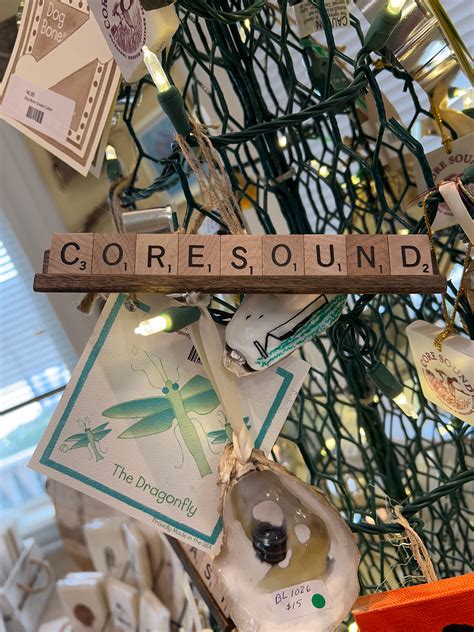 Core Sound Scrabble Ornament Core Sound Store
