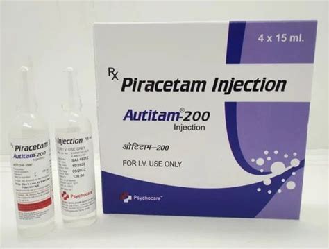 Piracetam Injection Ip At ₹ 203 Vial Ayurvedic Herbal Medicine In Nagpur Id 2853440315555