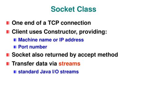 Ppt Networking Support In Java Powerpoint Presentation Free Download Id 1154518