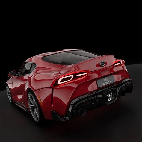 3d Model Toyota Gr Supra A90 Blender Turbosquid 1904121