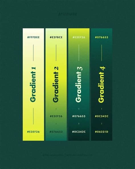 Color Palette Gradient Color Design Color Design Inspiration