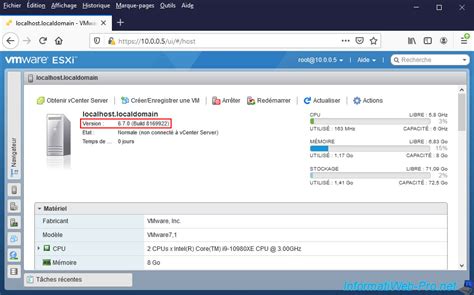 mettre à jour votre hyperviseur vmware esxi 6 7 en ligne de commandes