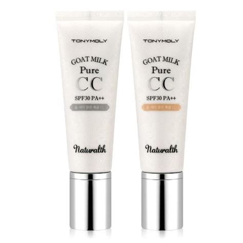 Tonymoly Naturalth Goat Milk Pure Cc Cream Spf30 Pa Review Soco By Sociolla
