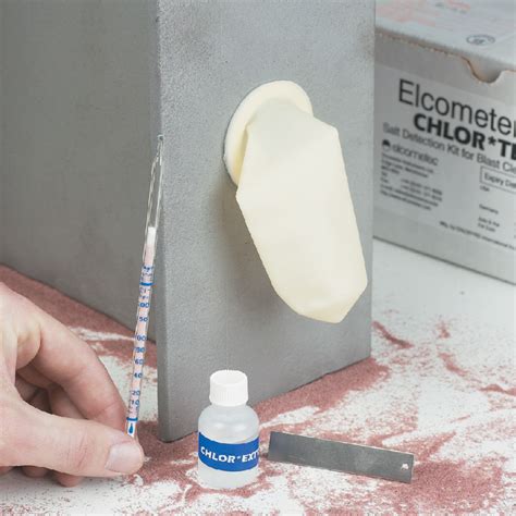 Chlortest Surface Chloride Ion Test Kit Abrasive Sand Blasting Spray