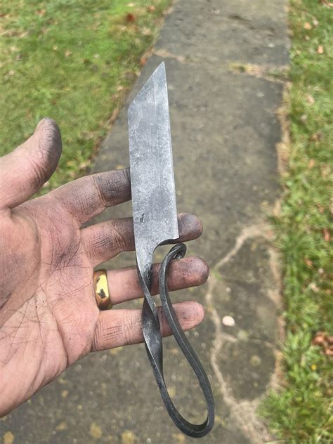 Viking Themed Blacksmith Knife Nicknamed “drengr” R Bladesmith