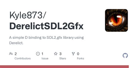 Github Kyle873derelictsdl2gfx A Simple D Binding To Sdl2gfx